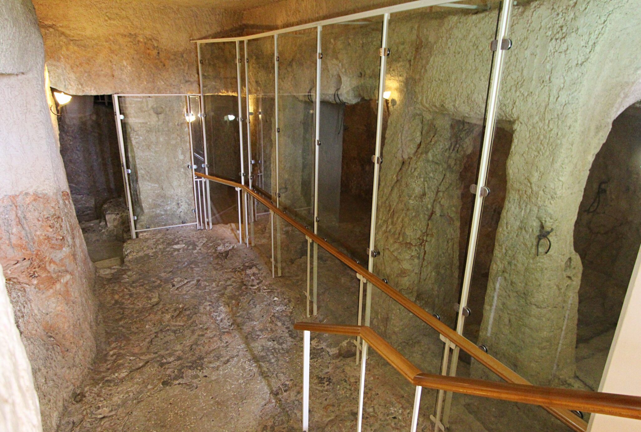 The First Trial of Jesus Christ at Caiaphas' House - Bible Holy Lands in Photos, Scripture, and ...