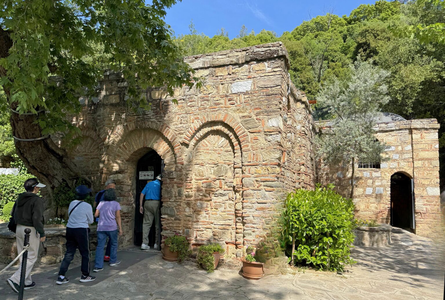 The Virgin Mary's House at Ephesus - Bible Holy Lands in Photos ...