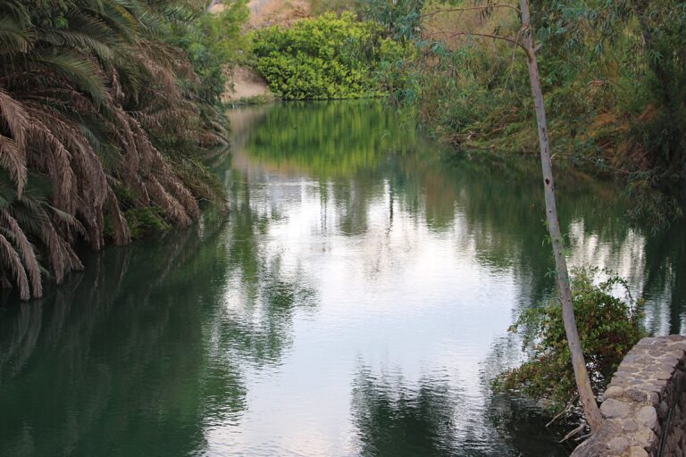 The Jordan River - Bible Holy Lands in Photos, Scripture, and Commentary